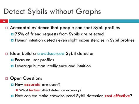 Ppt Social Turing Tests Crowdsourcing Sybil Detection Powerpoint Presentation Id 4418575