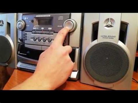 Краткий обзор на магнитолу LG CD-964AX. - YouTube