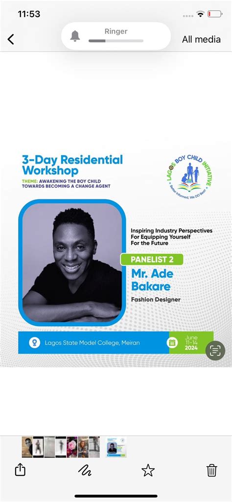 Ade Bakare On Linkedin Was Invited To Give A Lecture At The Lagos State Model College Meiran