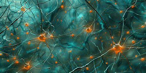 Neural Connections A Close Up Of Neurons In Detail The Brain S Network Interconnected Background