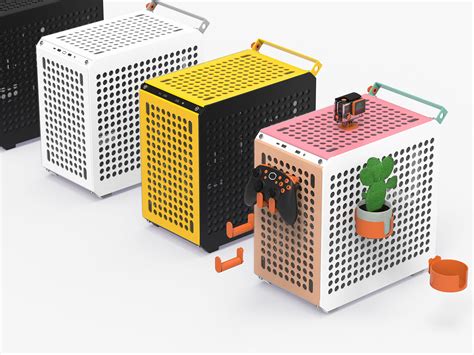 Qube 500 Full Pc Case Step Model And Design Guide By Cooler Master Download Free Stl Model