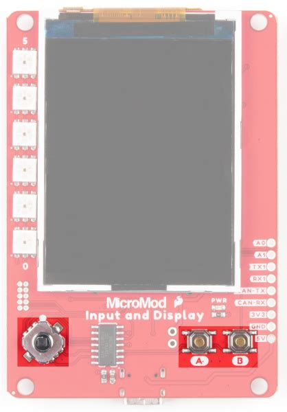 Sparkfun Micromod Input And Display Carrier Board Hookup Guide Sparkfun Learn