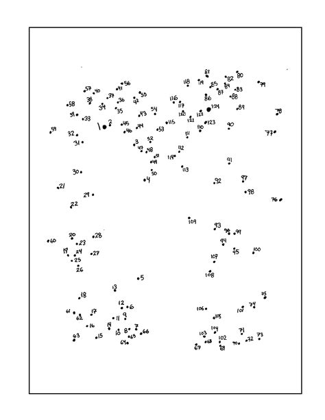 Connect The Dots Printables Printable Coloring Pages Worksheets Library