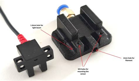 Diy Filament Sensor For Your 3d Printer Poblog™