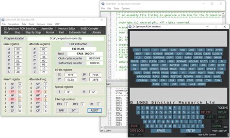 Z80 Simulator Ide With Z80 Basic Compiler Assembler Disassembler And Debugger