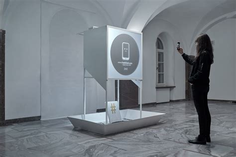 Digital Installation Seemingly Turns Selfies Into Gravel