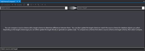 How To Compare Two Sql Databases From Visual Studio