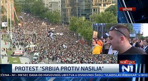 Авангард On Twitter И во Србија им се случува шарена револуција Демек протест против
