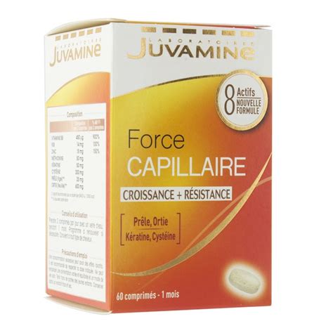 Juvamine Force Capillaire X 30 Tablets Easypara