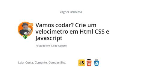 Vamos Codar Crie Um Velocimetro Em Html CSS E Javascript