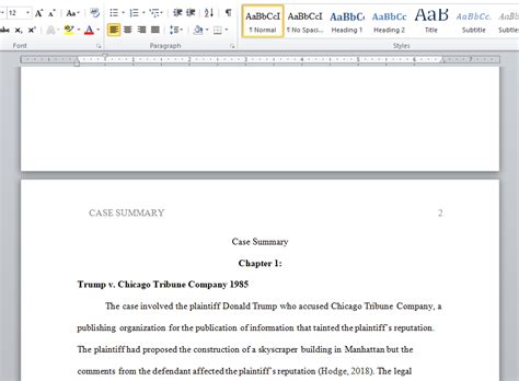 Write A Case Summary For The Cases Provided Essay Counter