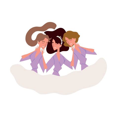 3 Sisters Together Clip Art