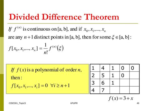 Ppt Se301 Numerical Methods Topic 5 Interpolation Lectures 20 22 Powerpoint Presentation