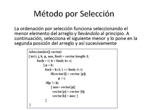 Algoritmos De Ordenamiento Compilado Del Texto De Fernando