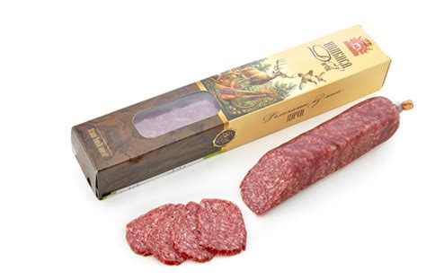 Колбаса оригинальная сервелат охотничий от Гродненского мясокомбината ...