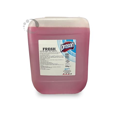 Proson Parfümlü Yüzey Temizleyici Pembe 20 Kg Çözümünüz