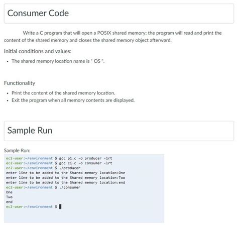 Solved Write The Following Two C Programs With The Following