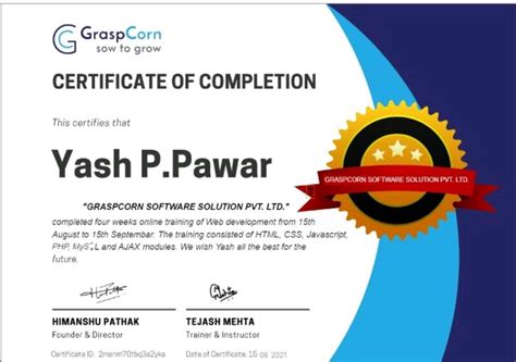 yash pawar on linkedin webdevelopment