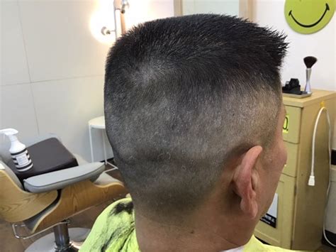 メンズカットその5「角刈り」 船橋駅近く「barber髪切り職人」