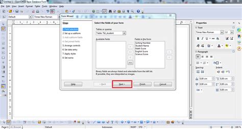 Tutorial How To Make Save Button And Add New Data Button In Form On Openoffice Base Using Apache