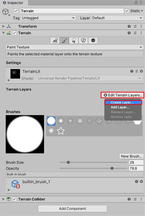 Working With The Terrain Editor Unity Learn Working With The Terrain Editor Unity Learn