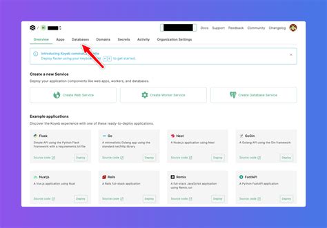 Create Database On Koyeb Open Source Instant Rest Data Api For Databases