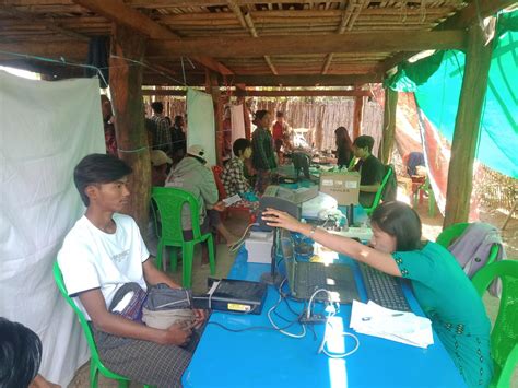 စလင်းမြို့နယ်၌ ပန်းခင်းစီမံချက် ၃ ဖြင့် သနပ်ကုန်းကျေးရွာကျေးလက်နေ ပြည