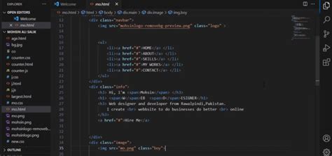 create front end development in html css and javascript by ubaid mohsin fiverr