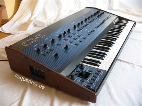 Oberheim Synthesizer Ob X Ob Xa Ob 8 Dmx Dsx Prommer Synth