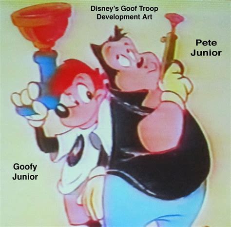 Goof Troop Max And Pj Concept Art Disney Sketches Goof Troop