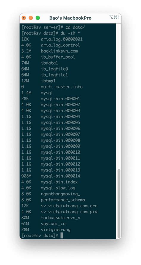 Mysql Bin Aapanel Takes Up A Lot Of Space Mysql Bin000001