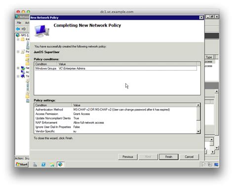 Linking JunOS Authentication To Active Directory Using RADIUS Chris Lloyd