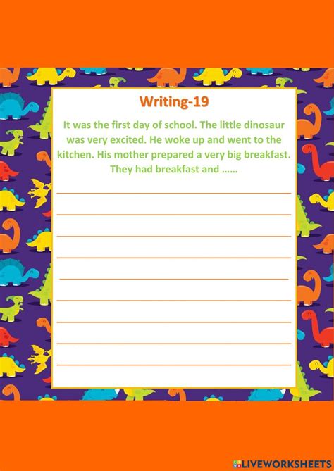 Writng 19 918409 Kamİle Yeler Live Worksheets