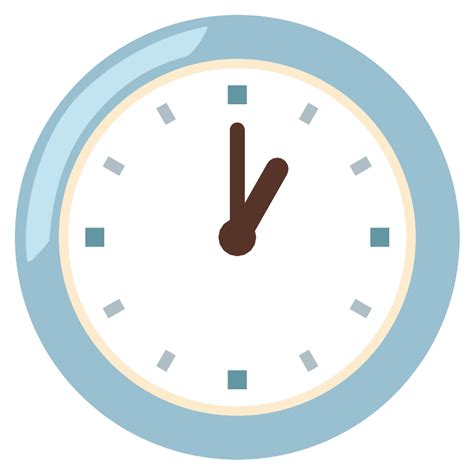 One Oclock Vector Svg Icon Svg Repo