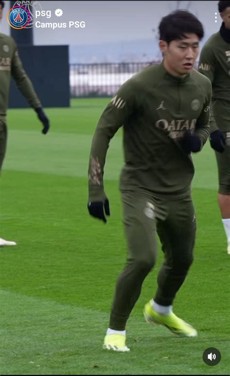 Psg 이강인 훈련 스샷 해외축구 에펨코리아