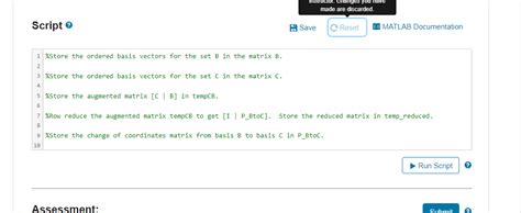 Solved MATLAB Change Of Coordinates In This Activity You Chegg Com