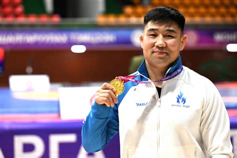 Улсын харцага Г Ганхуяг чөлөөт бөхийн 2024 оны УАШТ д түрүүллээ