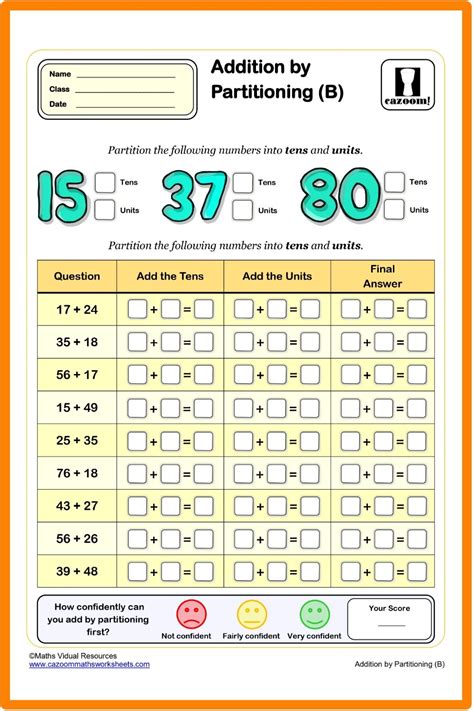 Addition By Partitioning B