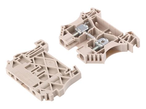 Weidmuller WDU Standard Din Rail Terminal 6 mm² 6mm² 800 V RS Components Indonesia