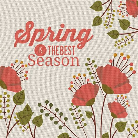 Premium Vector Hello Spring Design Premium Vector Hello Spring Design