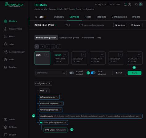 How To Work With Kafka Rest Security Ads Arenadata Docs