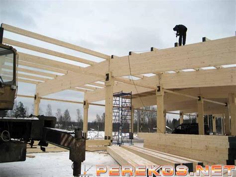 Монтаж деревянных конструкций