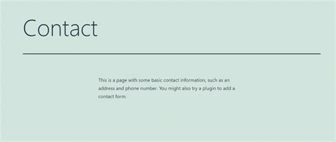 An Overview Of The Default WordPress Theme