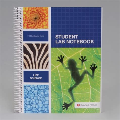 Carbonless Notebook Life Science Spiral Bound 70 Sheets Carolina