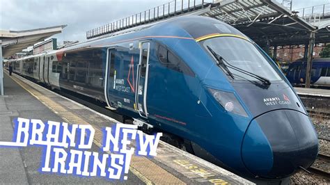 New Avanti West Coast Evero Class 805 Trains Are Now In Service Youtube