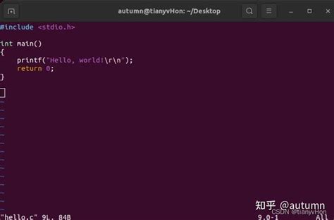 设置 Vim 显示行号 Tab 键缩进为4格 知乎