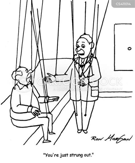 Puppet Strings Cartoons And Comics Funny Pictures From CartoonStock
