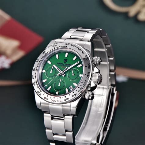 ️ Pd 1727 Acero Inox 316l Cristal Zafiro Automático Vk63 10bar