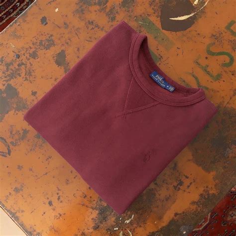 폴로 랄프로렌 버건디 기모 맨투맨 여자 66 헬로마켓