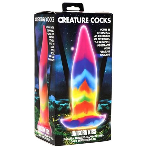 Unicorn Kiss Tongue Blue